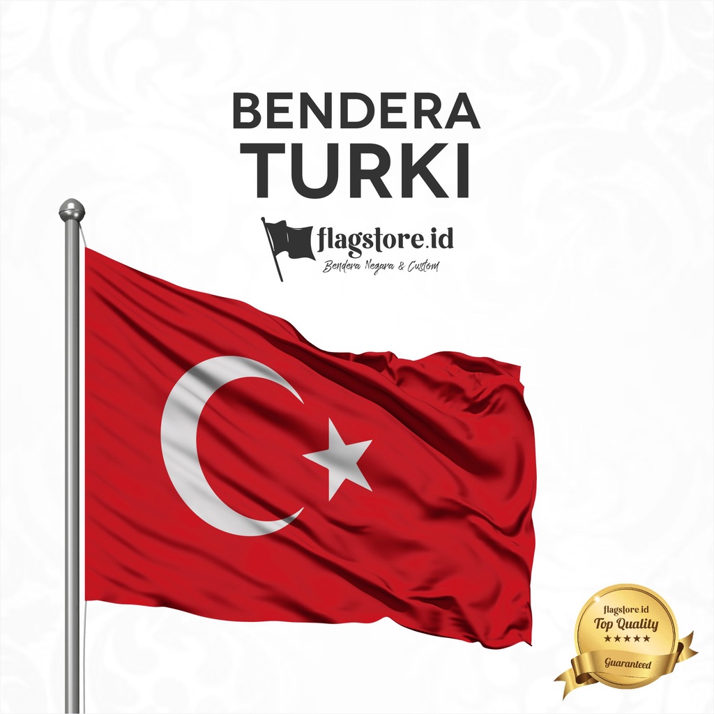 Jual Flagstore.id - BENDERA NEGARA TURKI TURKEY TURKIYE PIALA DUNIA ...