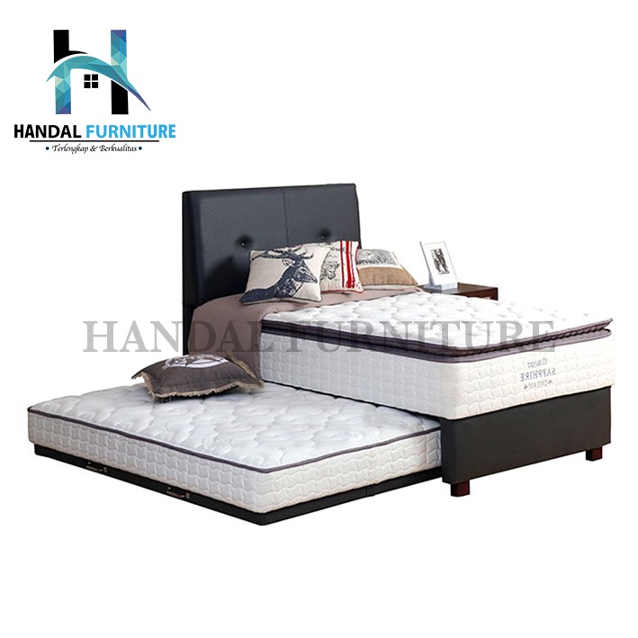 Jual Guhdo Set Kasur Spring Bed 2In1 Sapphire Dream Hb Bravo | Shopee Indonesia