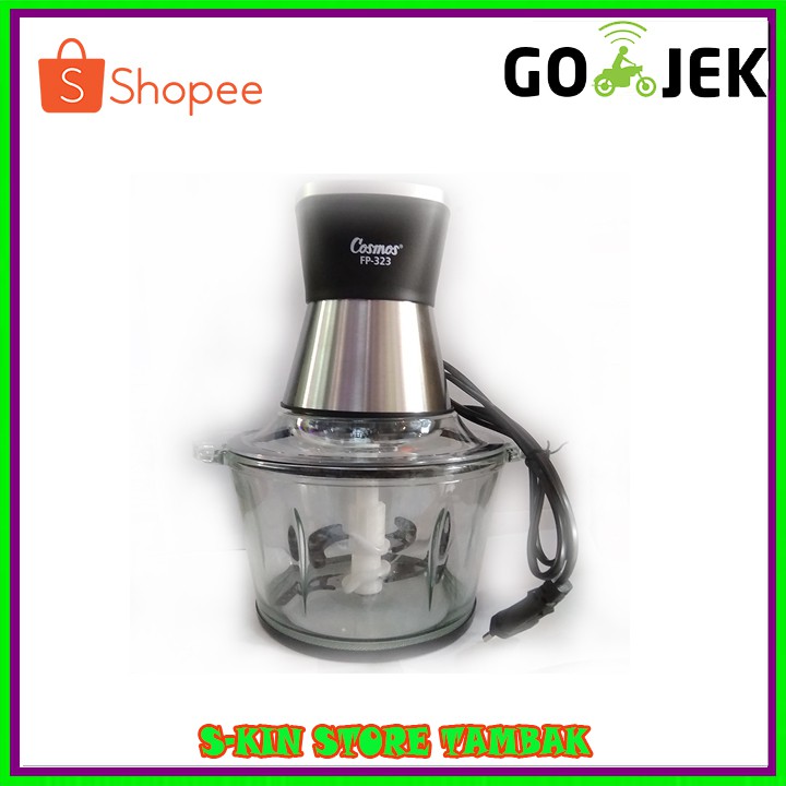 Jual Coper Cosmos FP-323 glas 1,7 liter 4 mata pisau dilengkapi ...
