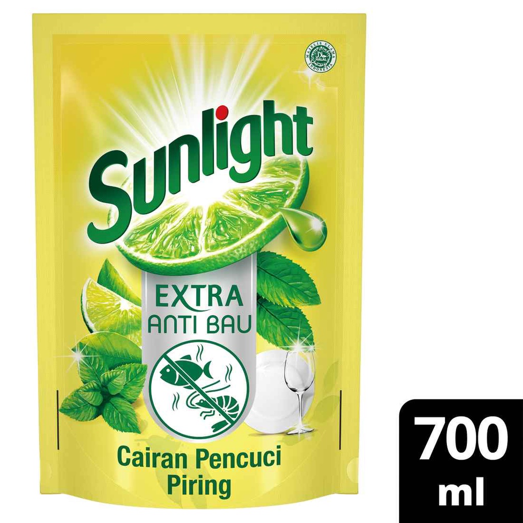 Jual Sunlight Sabun Pencuci Piring Jeruk Nipis & Mint Anti Bau Bau Amis ...