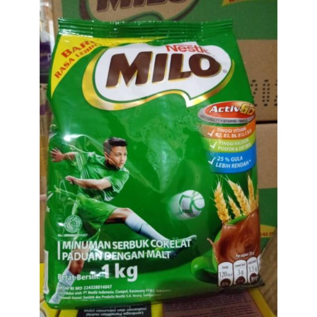 Jual MILO Activ-Go 1 kg (exp. 2020) | Shopee Indonesia