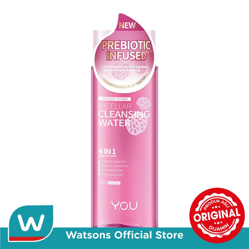Jual You Prebiotic Infused Micellar Cleansing Water 110ml | Shopee ...