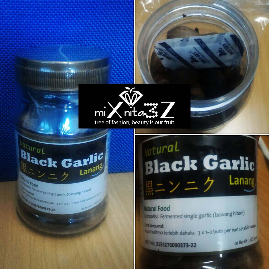 Jual Natural Black Garlic terbaru produksi terbaru by BPPT teruji aman berkhasiat | Shopee Indonesia