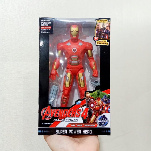 Jual FIGURAN AVENGERS IRON MAN (Robot Iron Man) Indonesia|Shopee Indonesia