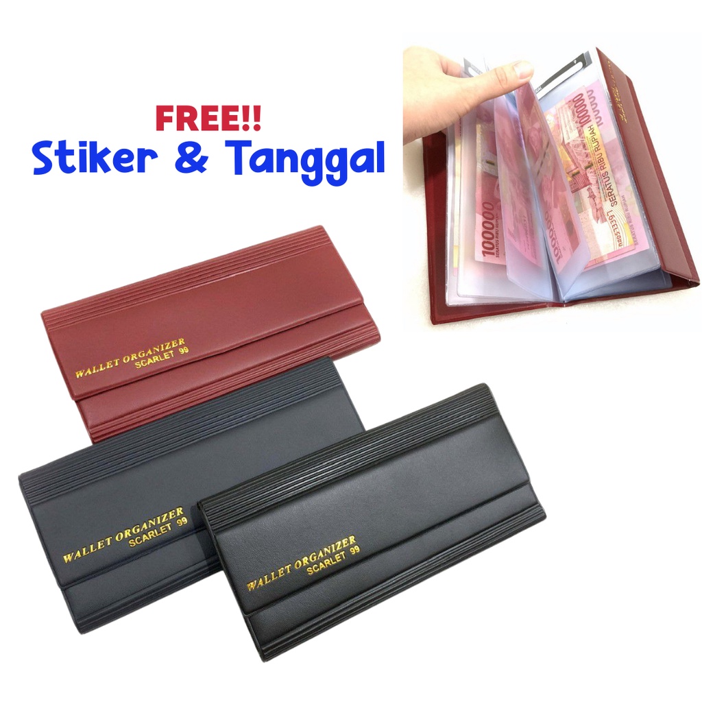 Jual Dompet Disiplin Keuangan | Dompet Budgeting Organizer | Dompet ...