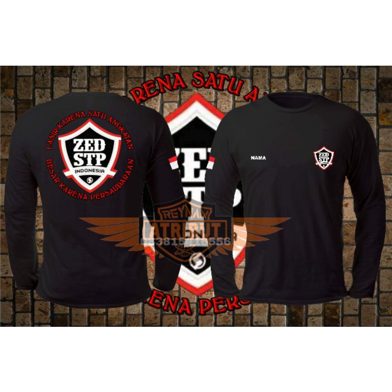 Jual Kaos zed stp indonesia/ kaos lengan panjang zed stp indonesia/ T ...