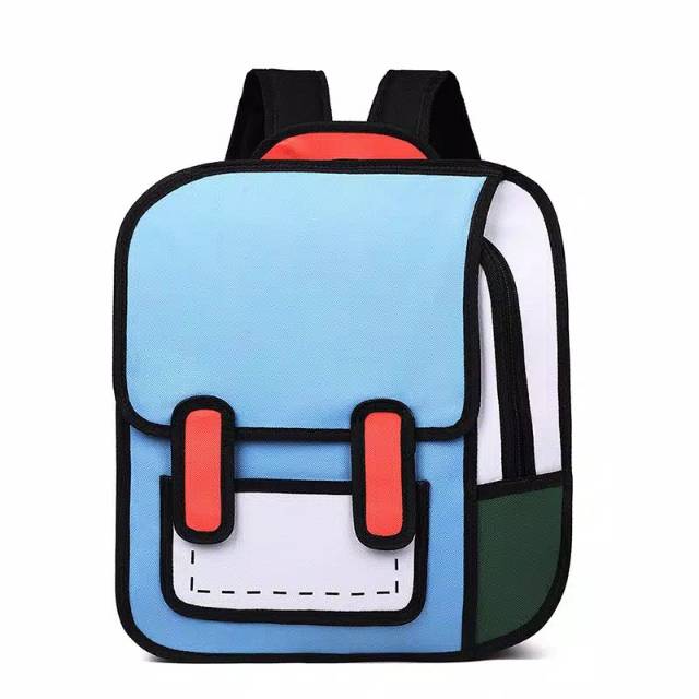 Jual Tas Kartun 3D Warna | Shopee Indonesia