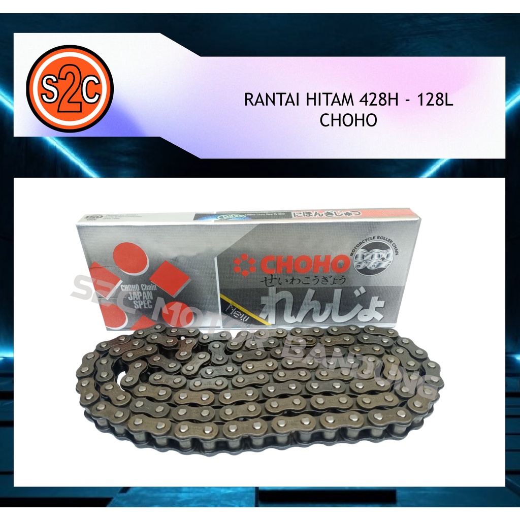 Jual RANTAI HITAM UKURAN 428 - 128L CHOHO | Shopee Indonesia