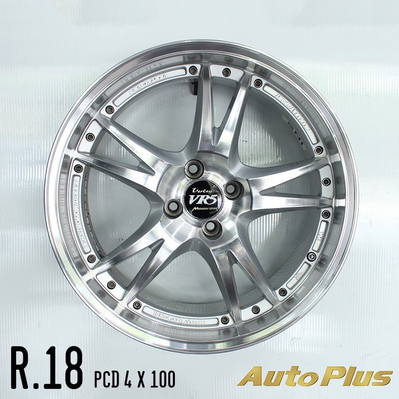 Jual VELG MOBIL 2ND RING 18 MANARAY VR 5 - VELG 2ND MANARAY PCD 4X100 ...