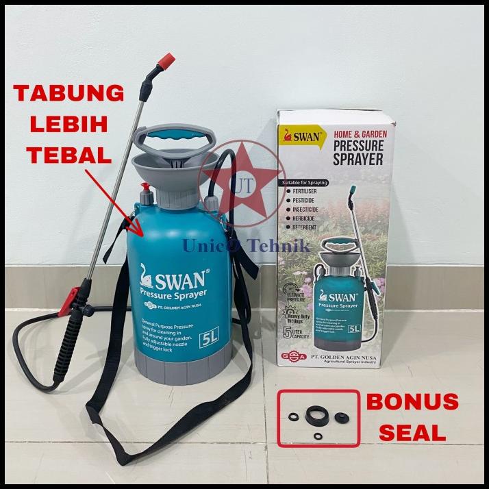 Jual Sprayer Swan 5 Liter Manual Alat Semprot Hama Atau Disinfectan ...