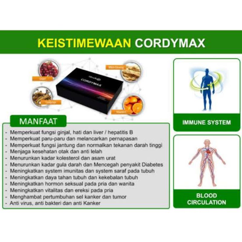 Harga Cordymax Terbaru Jan 2025 |BigGo Indonesia