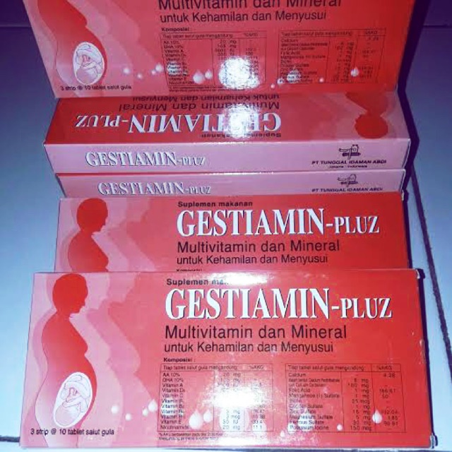 Jual Gestiamin Pluz ASLI LANGSUNG DARI DISTRIBUTOR | Shopee Indonesia