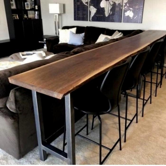 Jual Meja Bar Meja Bar Cafe Panjang Panjang 200Cm Lebar 45Cm Tinggi ...