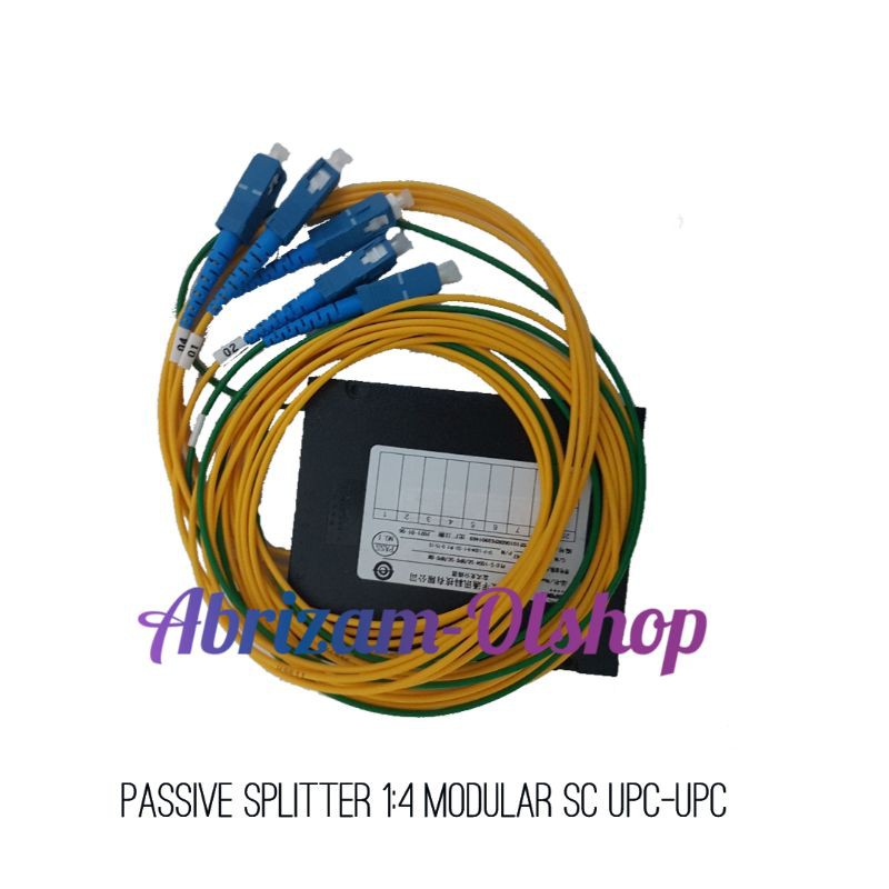 Jual Passive Splitter 1:4 SC UPC Mini Modular / Pasif Splitter Fiber ... Jual Passive Splitter 1:4 SC UPC Mini Modular / Pasif Splitter Fiber ...