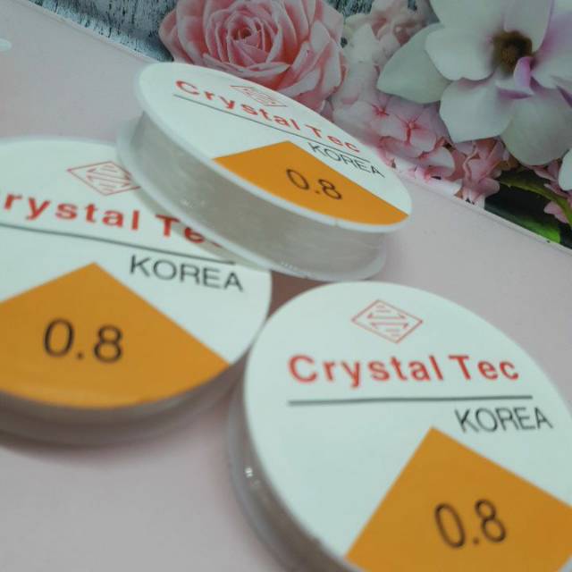 Jual Senar karet 0.8 korea ( 1 roll 5meter) | Shopee Indonesia