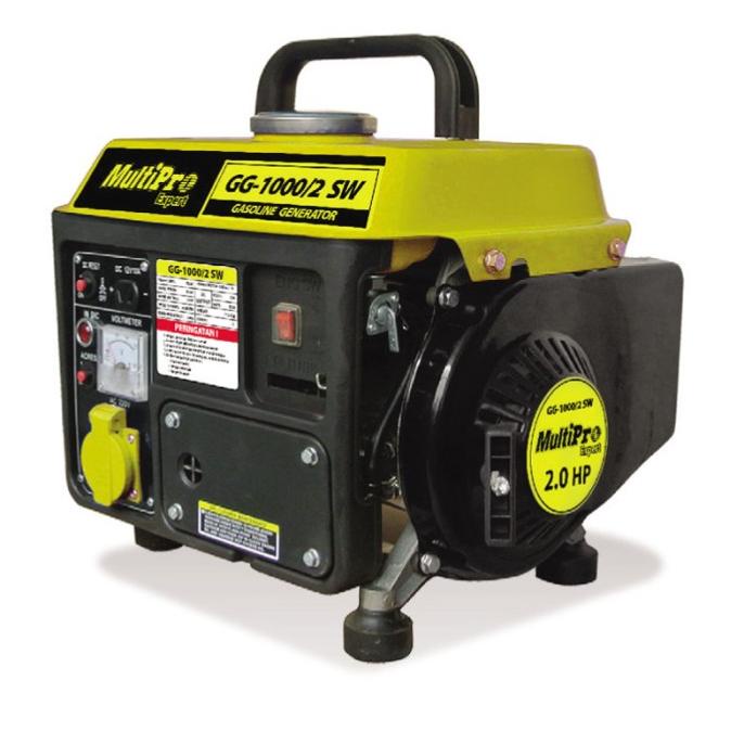 Jual MULTIPRO GG-1000/2 SW MESIN GENSET GASOLINE GENERATOR | Shopee Indonesia