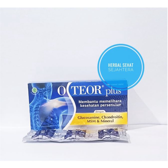 Jual OSTEOR PLUS KAPLET Osteor Plus Kaplet - memelihara kesehatan sendi ...