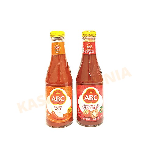 Jual Saus Tomat dan Saus Sambal merk ABC botol kaca 335ml Indonesia ...