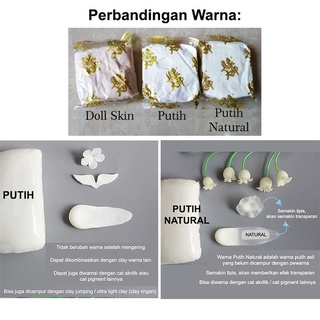 Jual Ava AIR DRY CLAY Jenis Resin Clay Cold Porcelain Clay Modelling ...