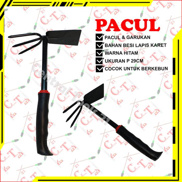 Jual Cangkul Alat Berkebun Pacul Garuk Mini 2 Fungsi Cangkul Mini Besi ...