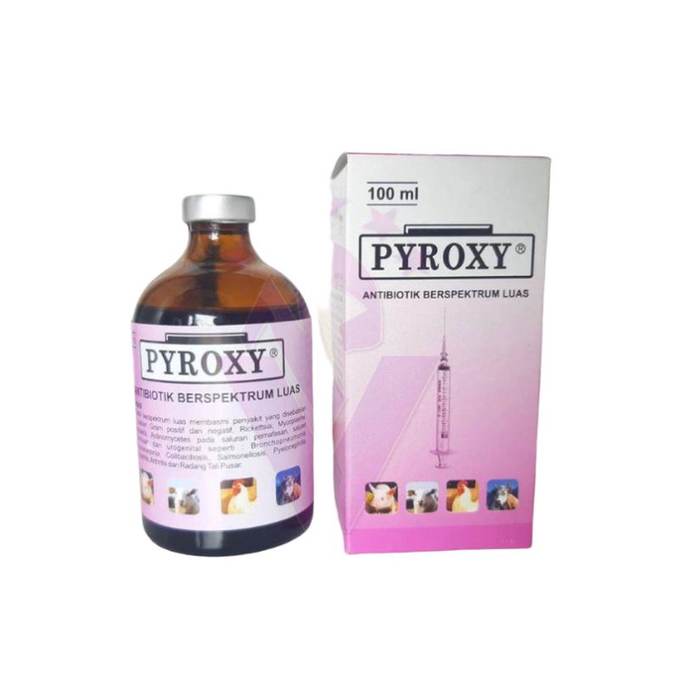Jual Pyridam / Piroxy Antibiotik Untuk Pernafasan & Pencernaan Hewan ...
