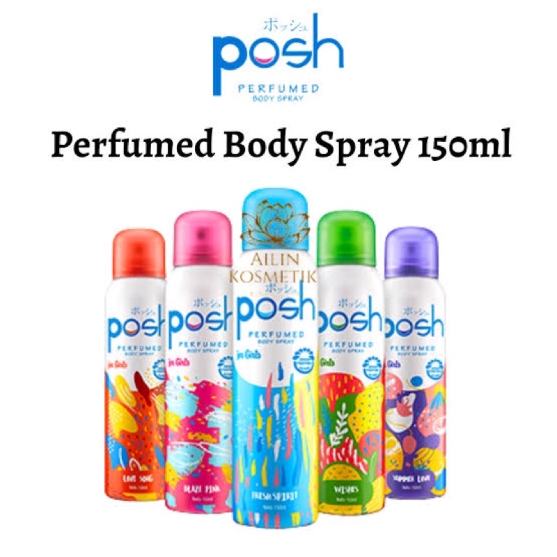 Jual POSH BODY SPRAY | Shopee Indonesia