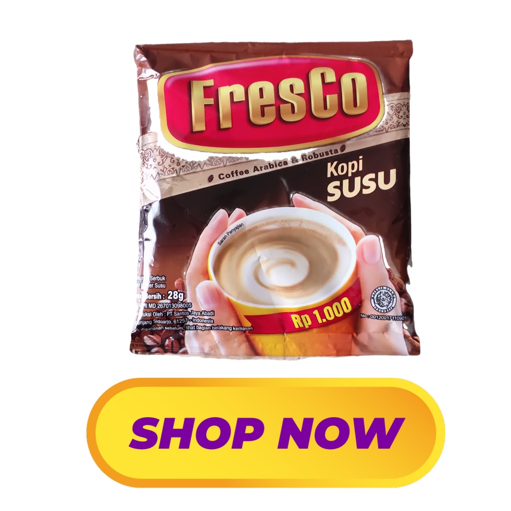 Jual GA ADA OBAT MURAHNYA FRESCO KOPI KRIM SUSU 1 SACHET | Shopee Indonesia