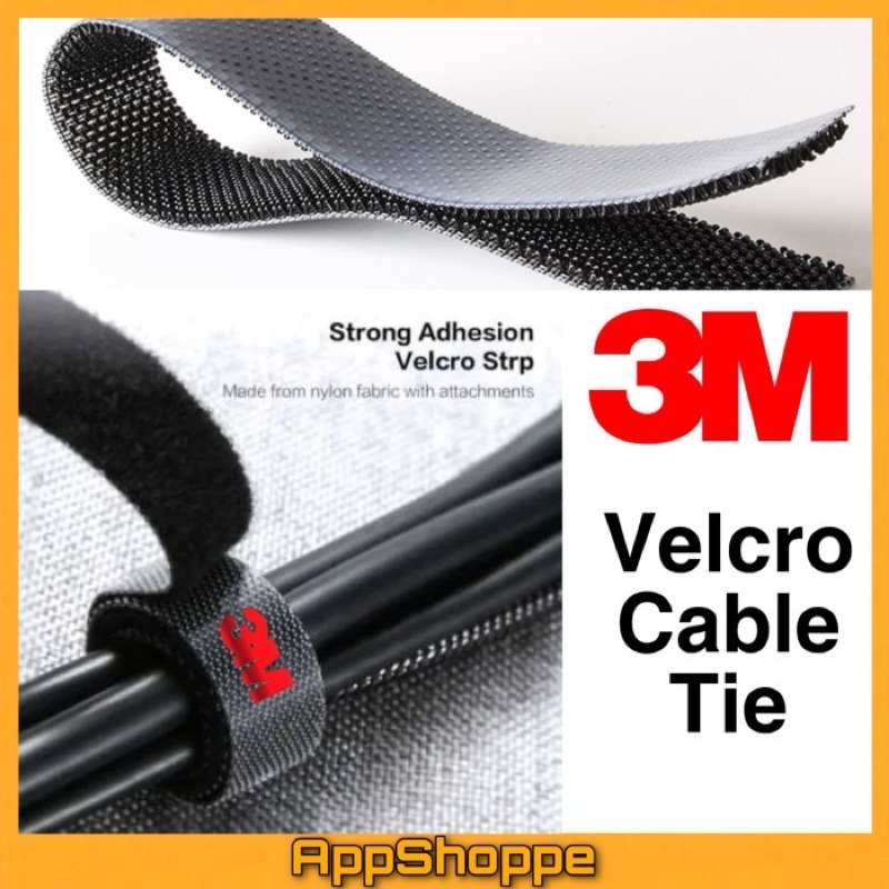 Jual 3M Velcro Cable Tie BEAR Organizer Wire Cord Pengikat Kabel ...