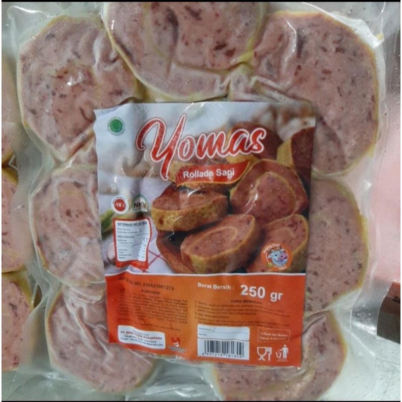 Jual Yomas Rolade Sapi 250 gram | Shopee Indonesia