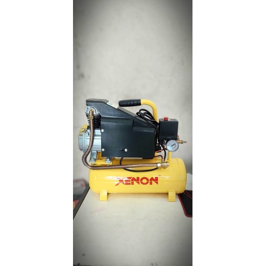 KOMPRESOR ANGIN KOMPRESOR LISTRIK COMPRESSOR 3/4 HP 8L XENON 550w ...
