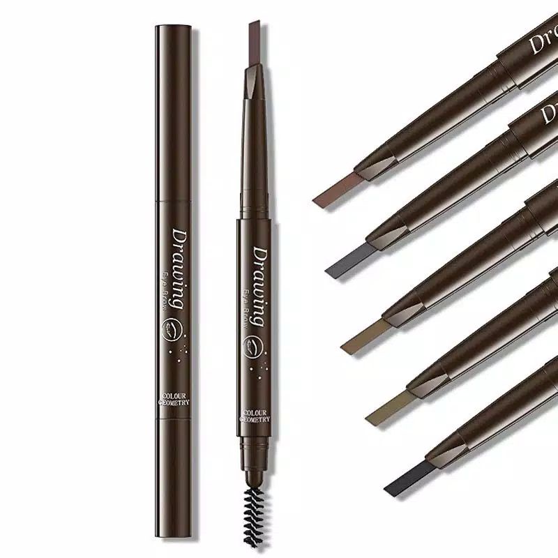 Jual PENSIL ALIS DRAWING 5 WARNA EYEBROW PENCIL WATERPROOF | Shopee ...