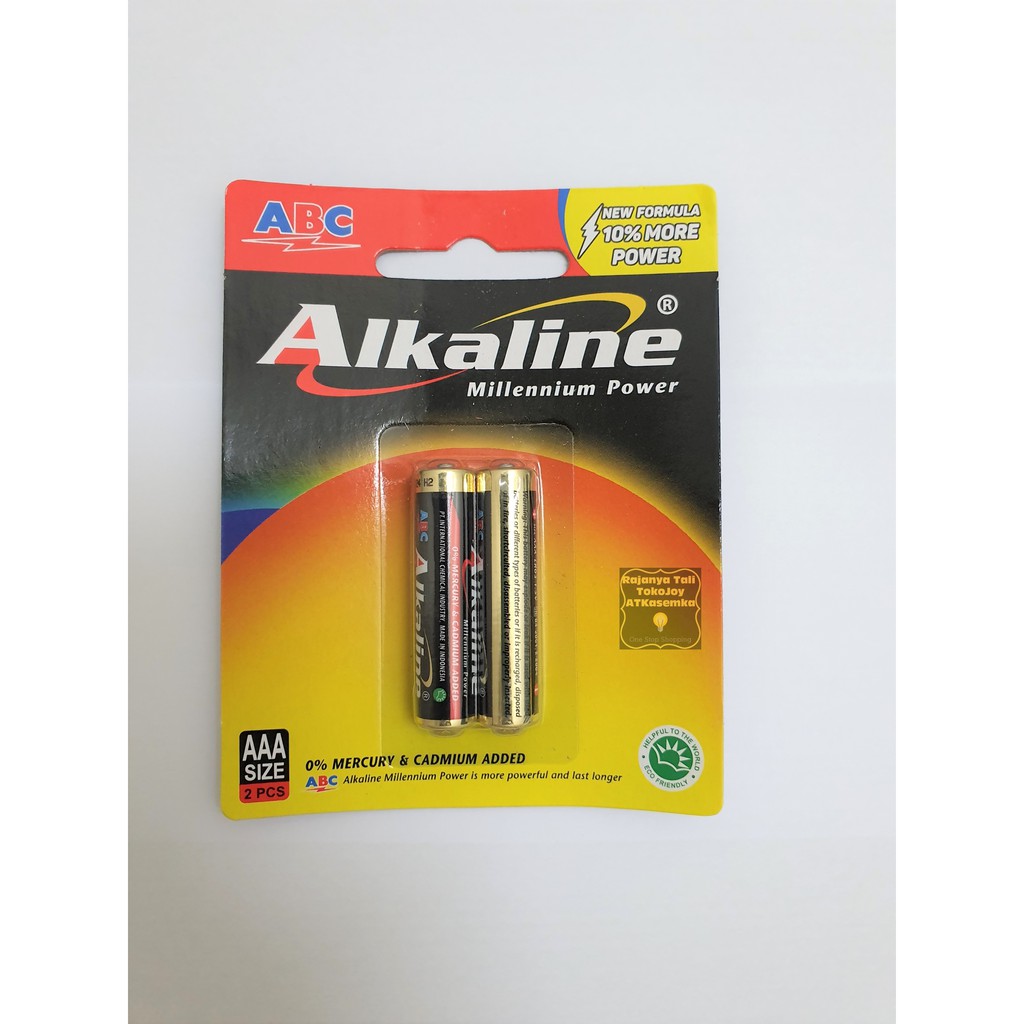 Jual Baterai A3 Alkaline AAA Baterai Kecil Alkaline ABC | Shopee Indonesia