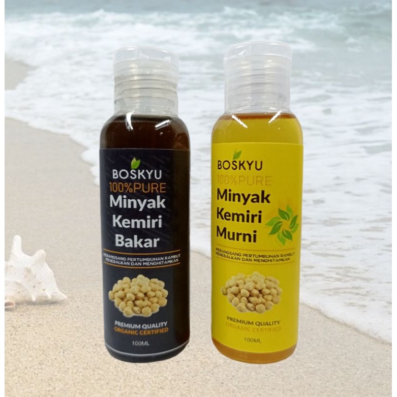 Jual Boskyu Minyak kemiri bakar pelebata penumbuh rambut minyak kemiri ...