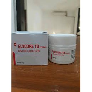 Jual Glycore 10% Glycolic Acid cream 10 gr krim pencerah pemutih wajah ...