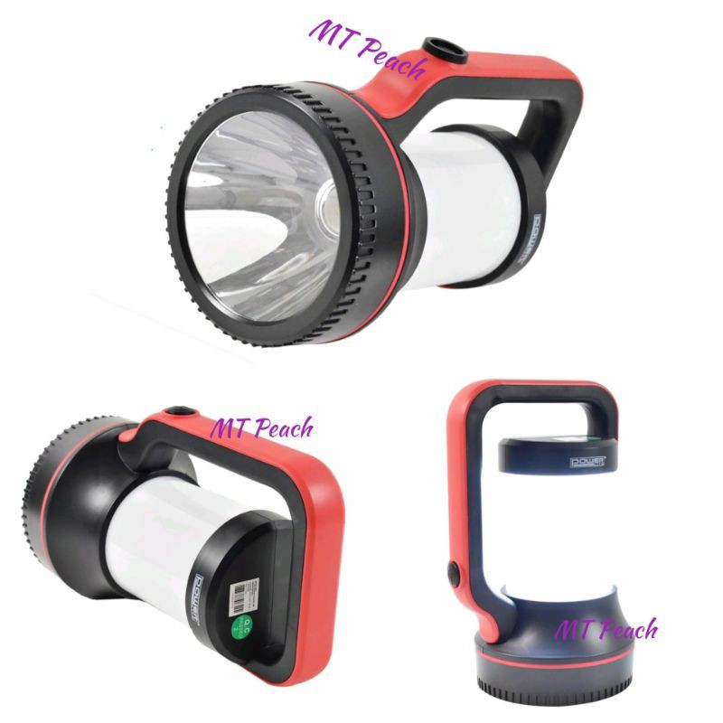 Jual Powerlite Senter LED Rechargeable Dengan Lentera 7W | Shopee Indonesia