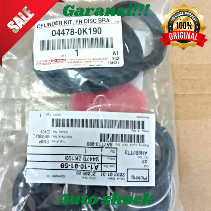 Jual CALIPER KIT HILUX REVO ORIGINAL TOYOTA THAILAND 04478-0K190 ...