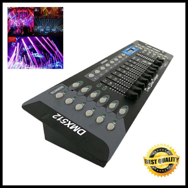 Jual Mixer Lighting Stage Controller Lampu Panggung Dj Konser 192 ...