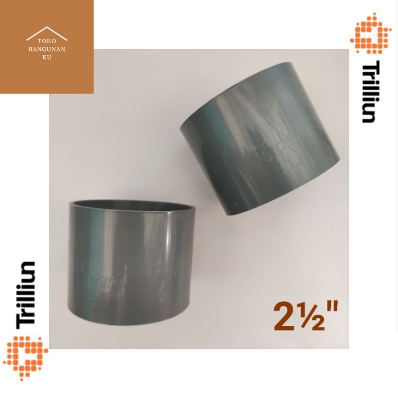 Jual Sock Sambungan Pipa Pvc Ukuran 2 1/2 inchi - Sok. socket Merk ...