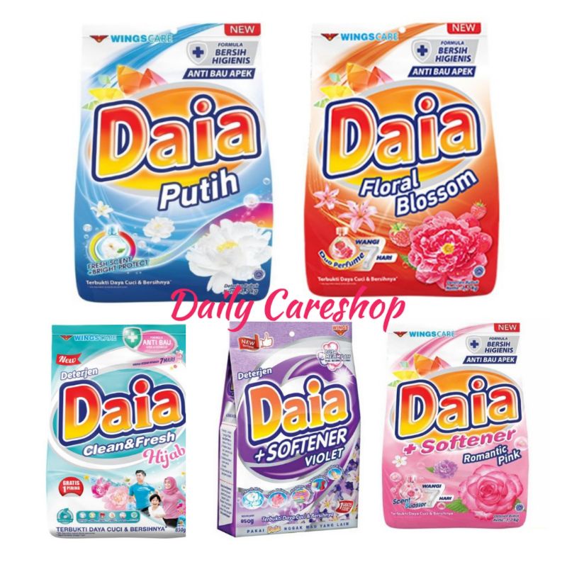 Jual DAIA Detergent bubuk 850 gr / 1,7 Kg | Shopee Indonesia