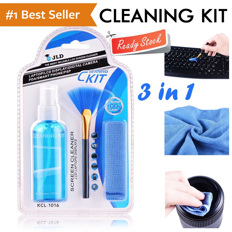 Jual Alat Set Spray Pembersih Debu Jamur Layar LCD Monitor HP Laptop ...