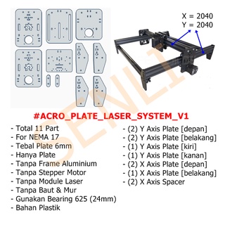 Jual CNC ACRO Plate Laser System Part V1 | Shopee Indonesia