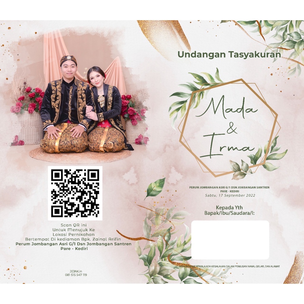 Jual Undangan Pernikahan Murah Custom | Shopee Indonesia