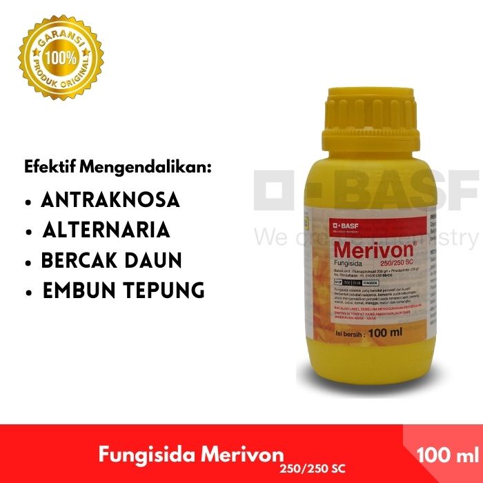 Jual Obat Bercak Daun Patek Antraknosa - Fungisida Sistemik Merivon 100 ...