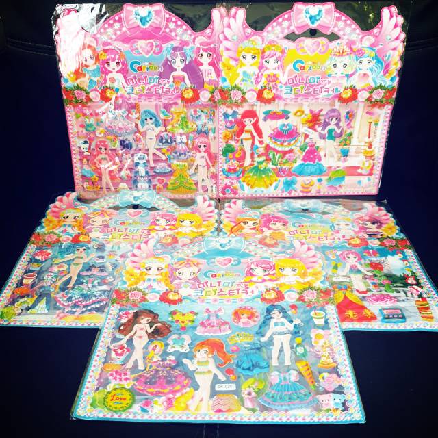 Jual STIKER TEMPEL BONEKA BONGKAR PASANG SIZE JUMBO ISI 5 LEMBAR ...