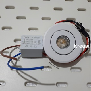 Jual LAMPU LED SPOTLIGHT CIVILITE CVL-001-FWH - PUTIH | Shopee Indonesia