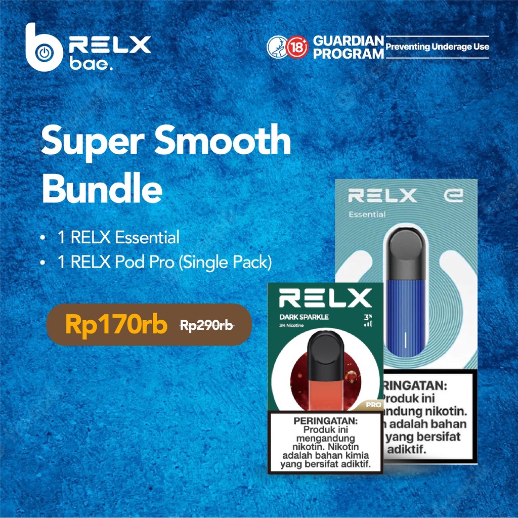 Jual RELX Bundle Essential Blue Device and Pod Pro (Isi 1 Pod) | Shopee ...