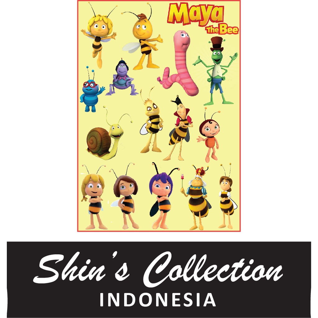 Jual Sticker stiker murah anti air Maya The Bee 1 pc | Shopee Indonesia