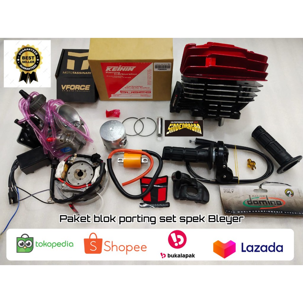 Jual Paket blok porting Yp-2 rx king spek bleyer | Shopee Indonesia