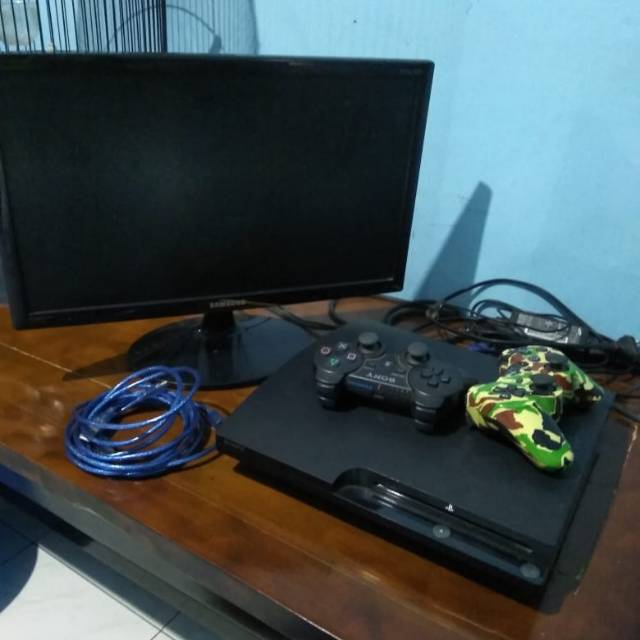 Jual PS3 + monitor full set | Shopee Indonesia