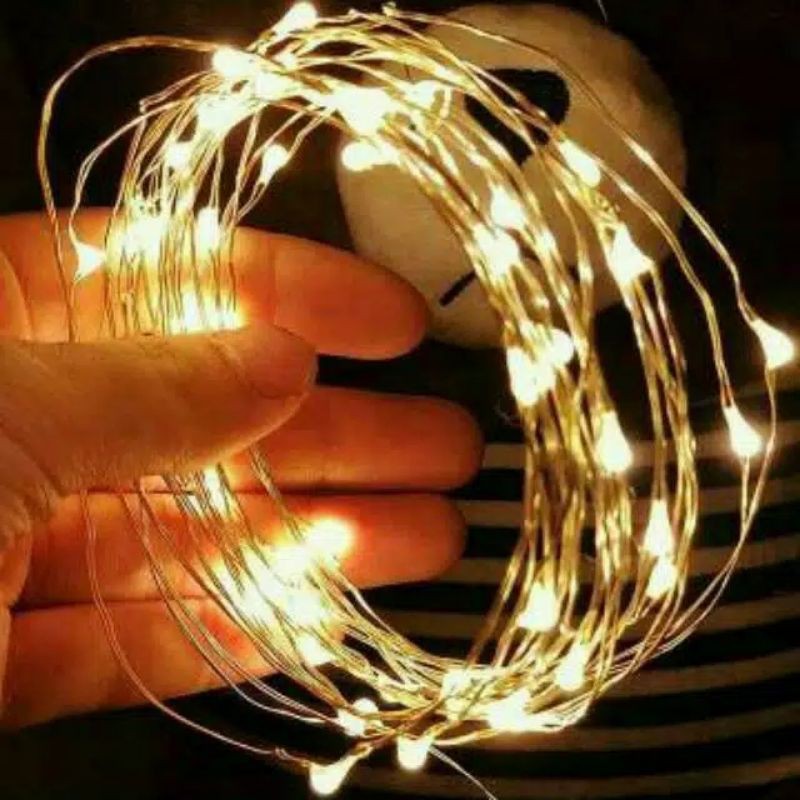 Jual Lampu tumblr kawat led kawat lampu hias kawat baterai led ...